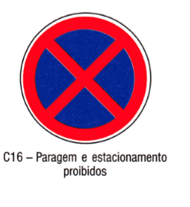 SINAT - C16 - Paragem e estacionamento proibidos